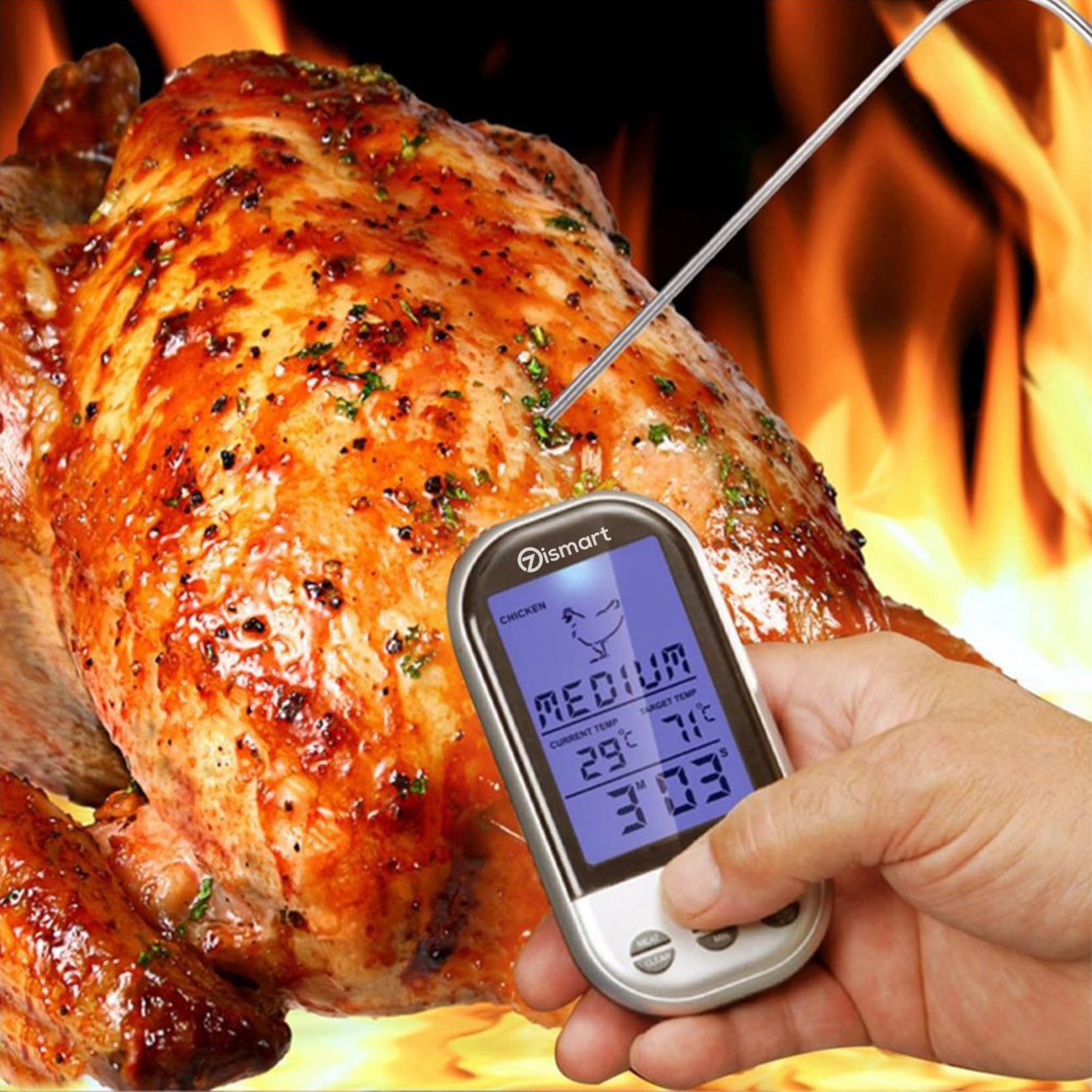 Wireless BBQ Barbeque Thermometer – Cook Smarter, Not Harder