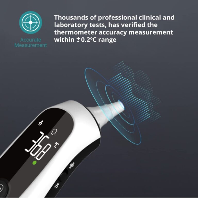 Digital Forehead and Ear Thermometer for Baby, whole family, Clinically ...