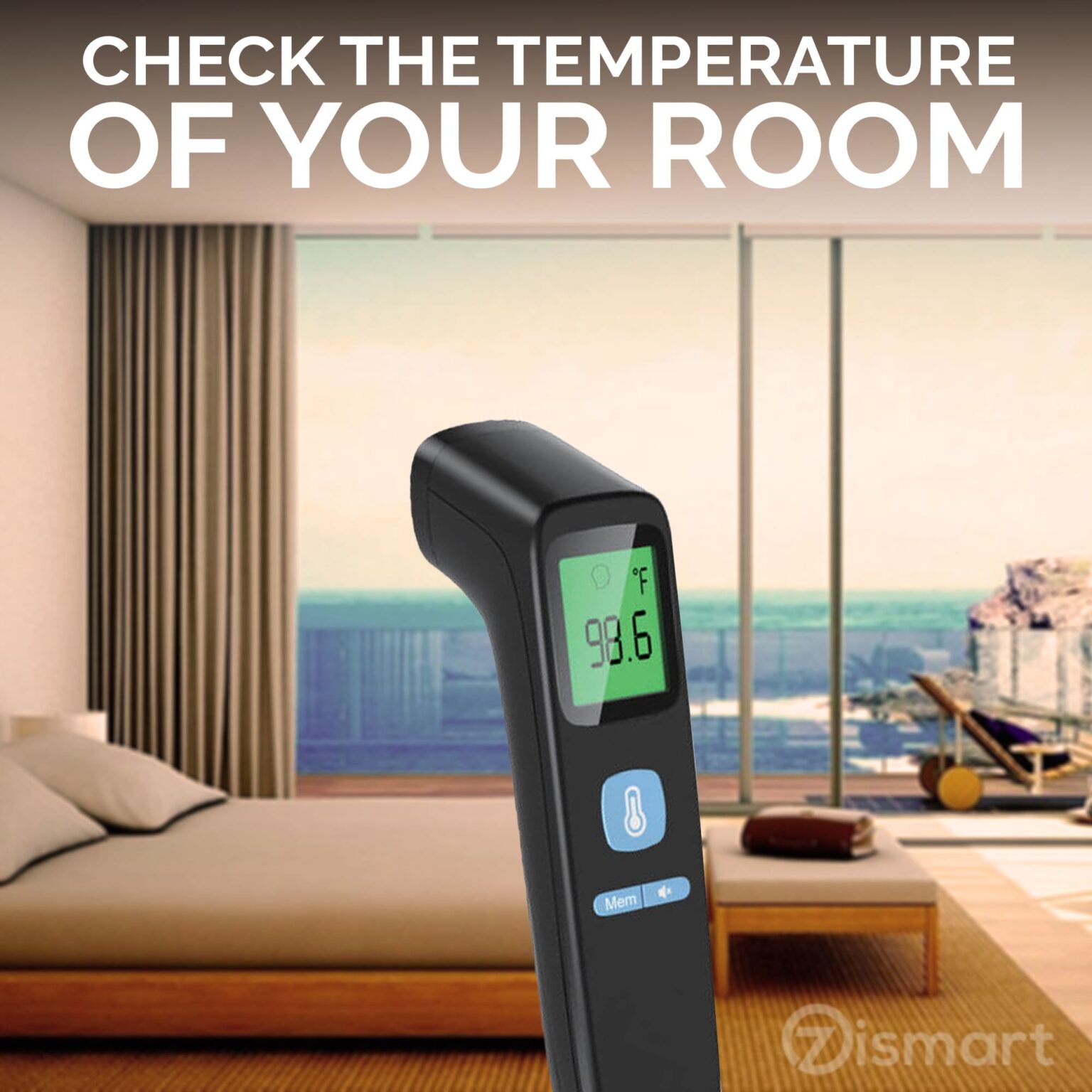 Infrared Thermometer Digital Forehead Fast Contactless All Ages