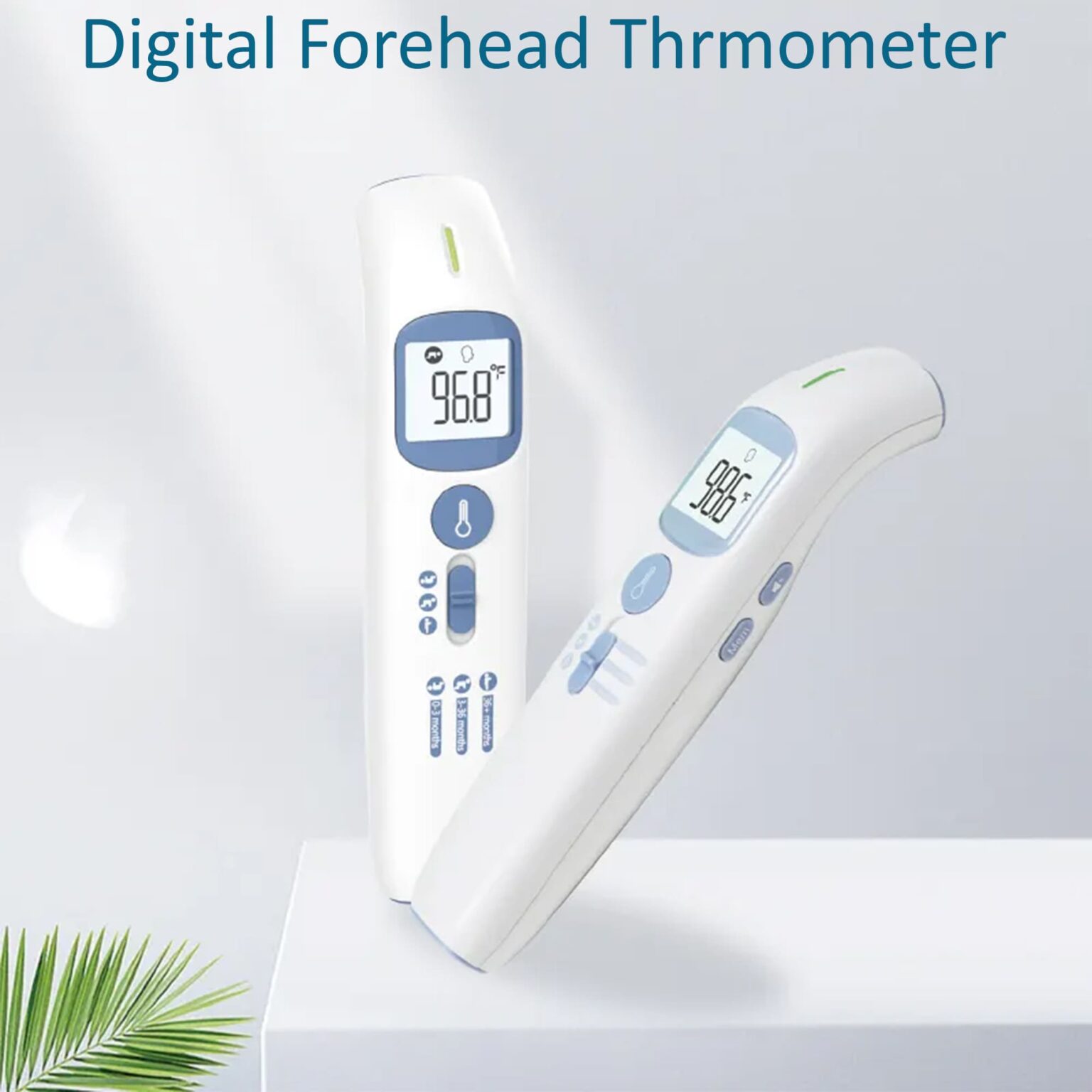 Digital Thermometer Forehead Baby Adult Body Gun Non-touch - Ozstar ...